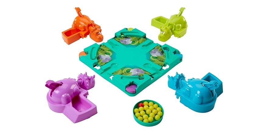 Hungry Hungry Hippos Dino Edition Board Game