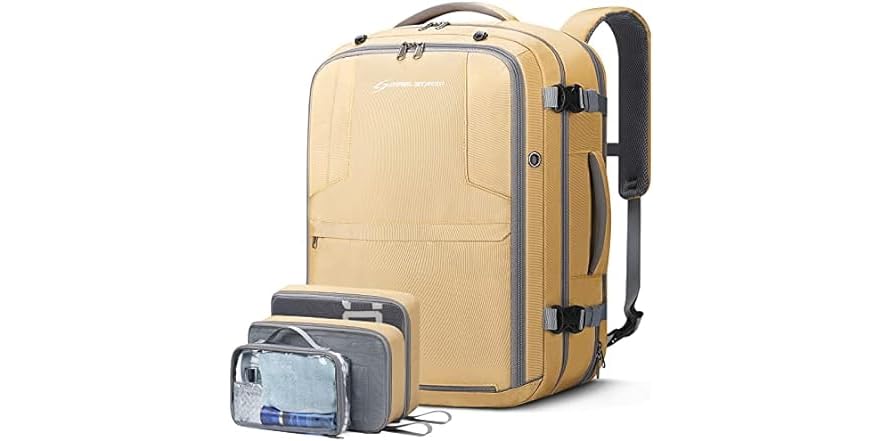 Maelstrom 40-50L Yellow Travel Backpack