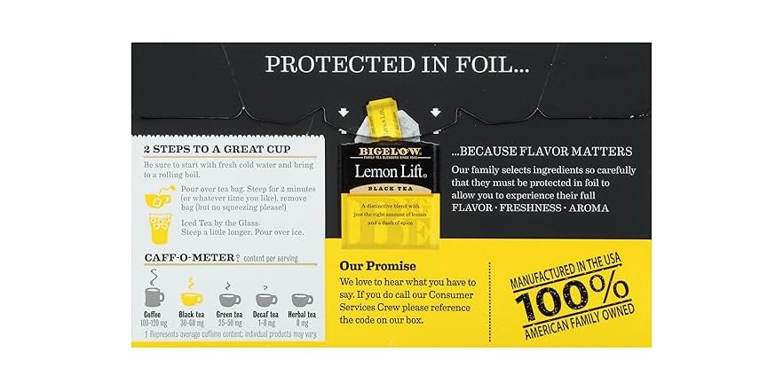 Bigelow Lemon Lift Tea 20ct