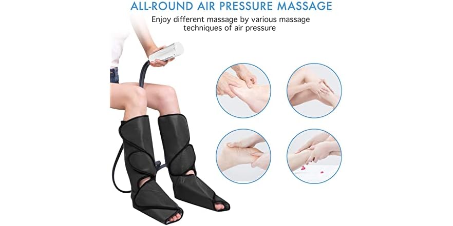 Foot & Calf Massager w/ Compression