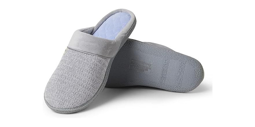 Dearfoams Women's Memory Foam Slippers