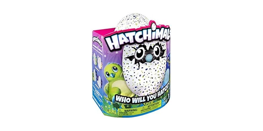 Hatchimals Hatching Egg Interactive Burtle Baby Toy