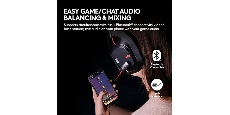 Logitech G Astro A50 Wireless Headset with Base