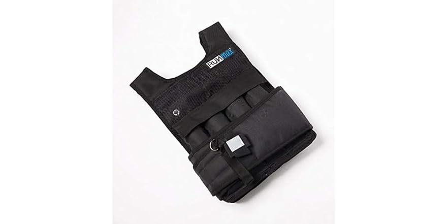 RUNmax RUNFast Pro Weighted Vest, 20lbs