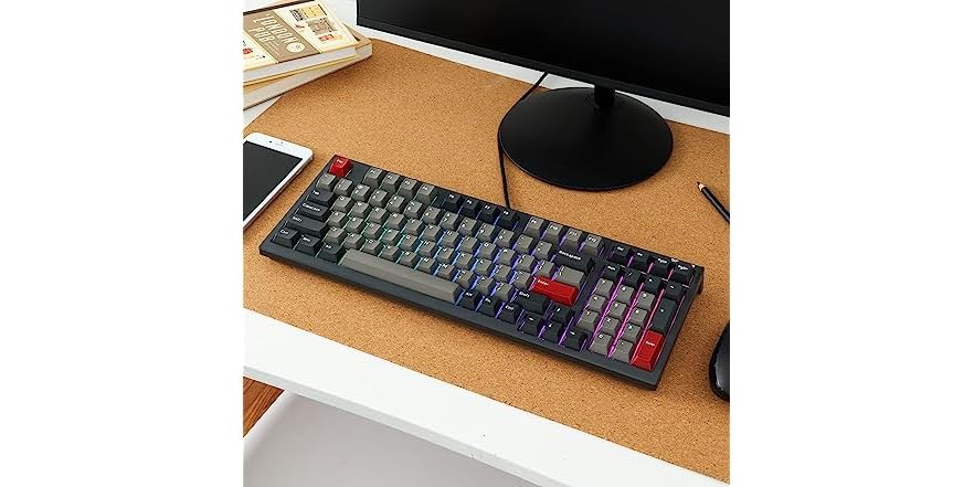 FL ESPORTS FL980 96% Wired Mechanical Keyboard (Dolch)