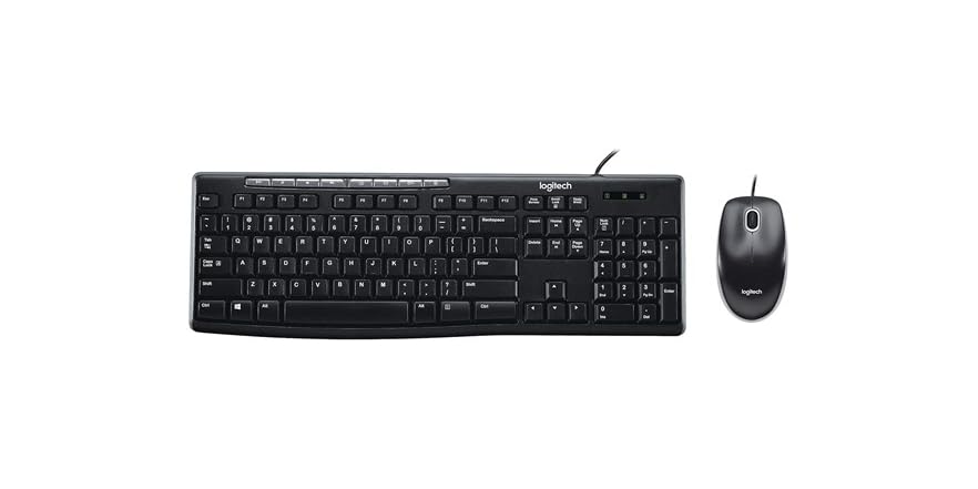 Logitech Media Combo MK200 Keyboard and Mouse