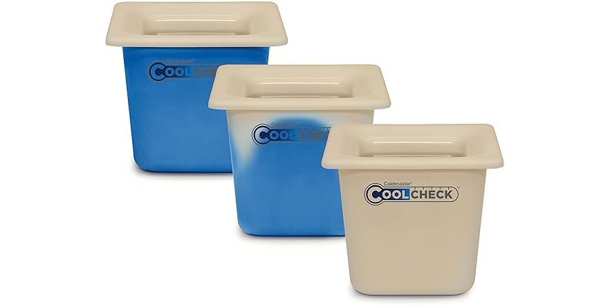 Coldmaster CoolCheck 6" Pan, 4 Quart