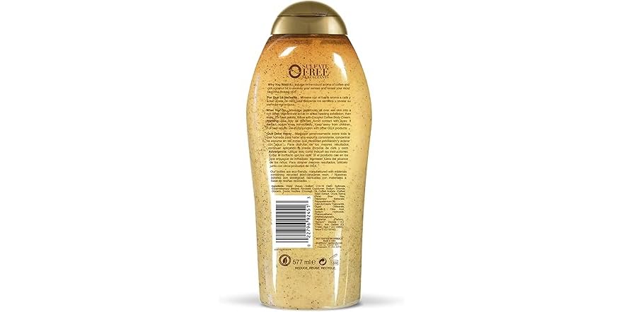 OGX Smoothing + Coconut Coffee Exfoliating Body Scrub