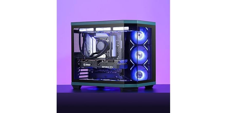 LTC 120mm PC Case Fan, ARGB, Black