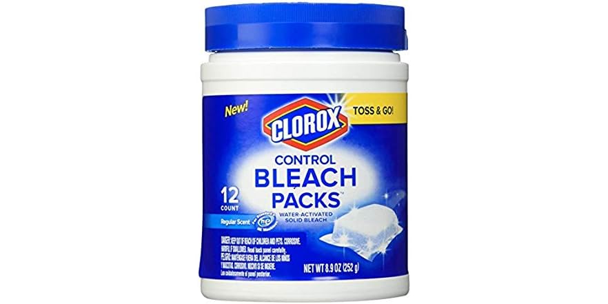 Clorox Control Bleach Packs