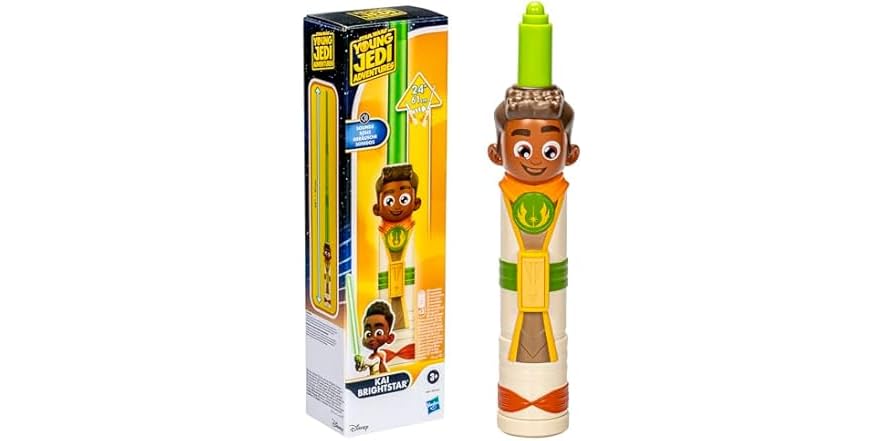 Young Jedi Adventures Kai Brightstar Green Lightsaber