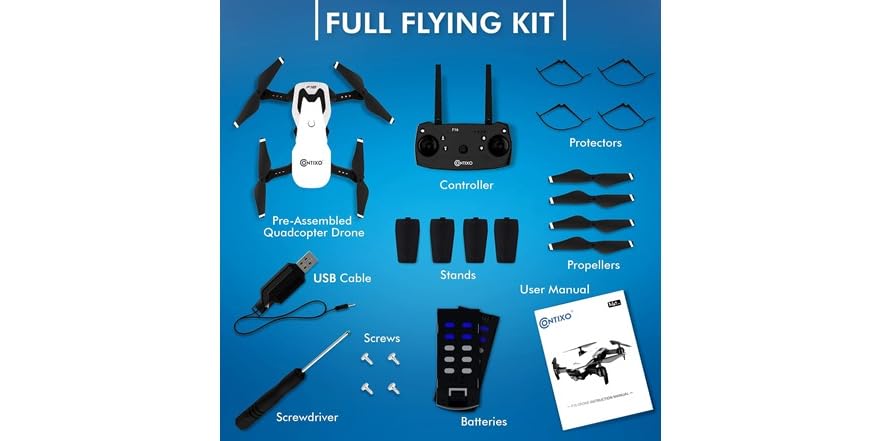 Contixo F16 1080p FPV Beginner Drone