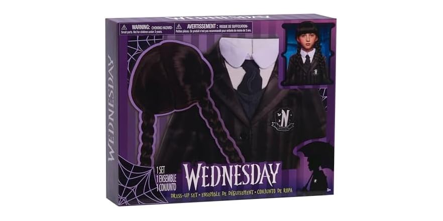 Just Play Wednesday Dress Up Set