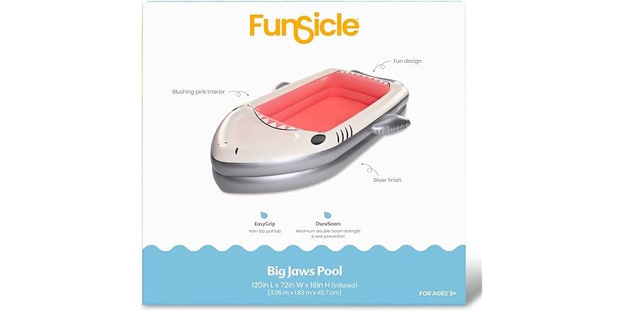 Funsicle 10 ft Long Big Jaws Inflatable