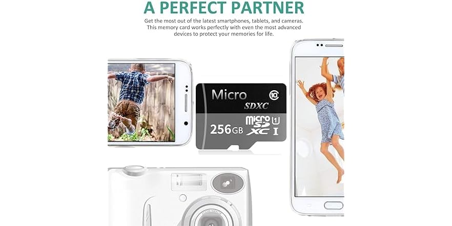 Micro SD SDXC Class 10 Memory Card