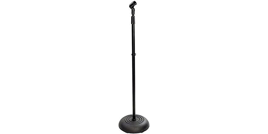 Compact Base Microphone Stand