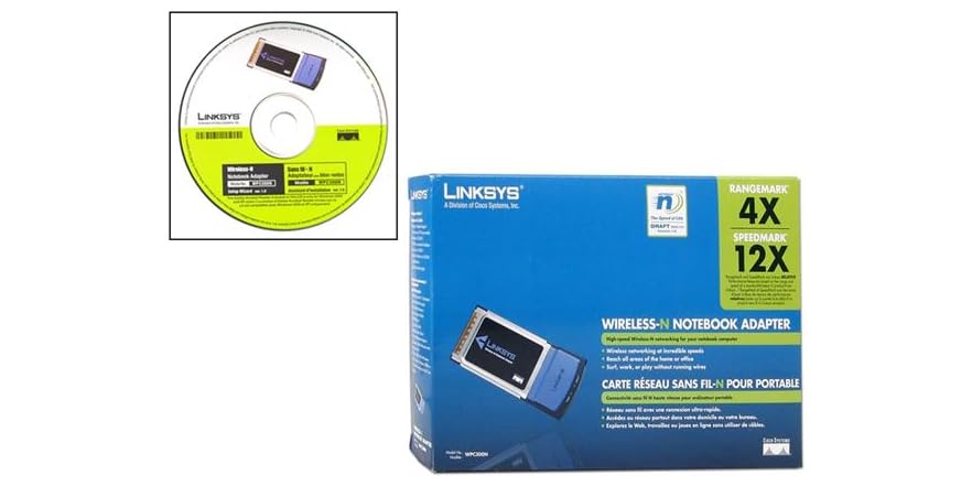 Linksys Wireless-N MIMO Notebook Adapter