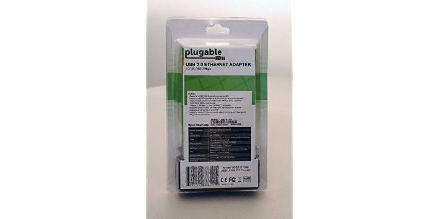 Plugable USB 2.0 to 10/100/1000 Adapter