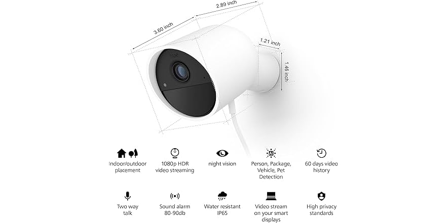Philips Hue 581504 HUE SECURE WIRED CAMERA