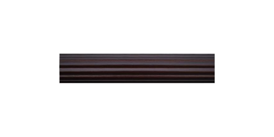 Kirsch Wood Fluted Drapery Rod