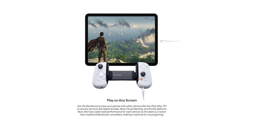 (2nd Gen) BACKBONE One Mobile Gaming Controller for iPhone (Lightning)