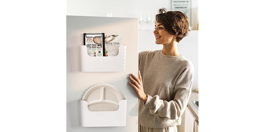 2 Pack Wall Mounted File Organizer