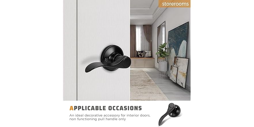 2 Pack Dummy Door Handle Levers