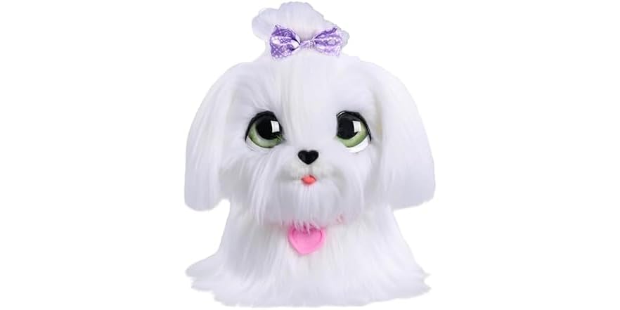 FurReal GoGo Walkin’ Pup Maltese Interactive Toy