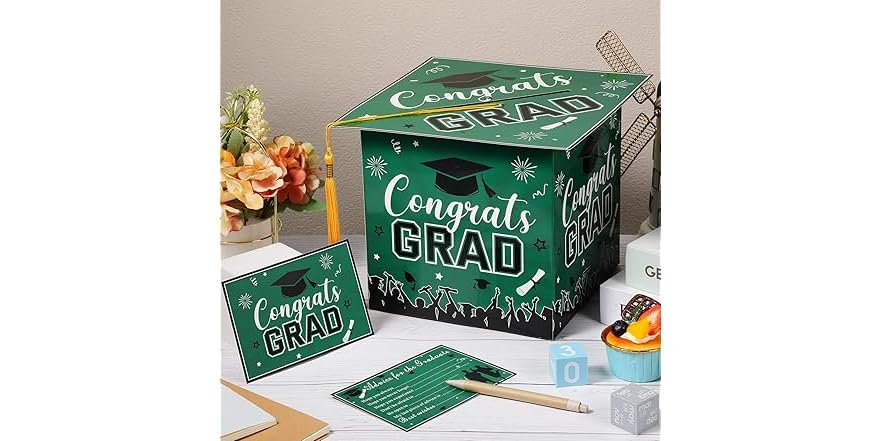 Graduation Congrats Card Box 2 Pack
