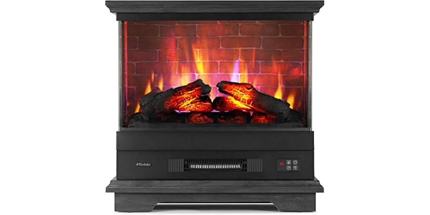 TURBRO Firelake Electric Fireplace Heater