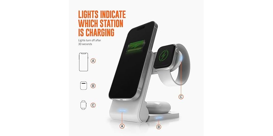 STM ChargeTree Mag: 3-in-1 MagSafe