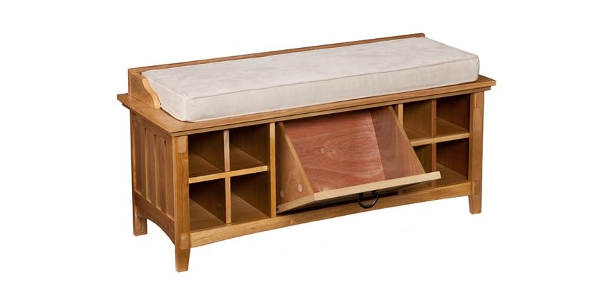 Large Artisan Storage Bench