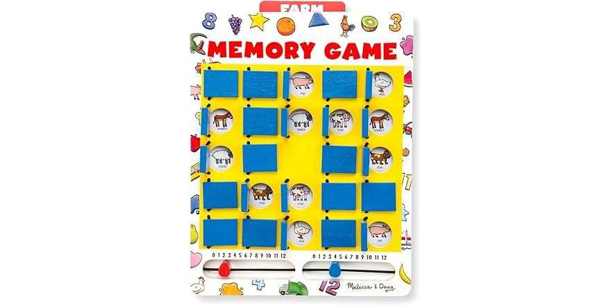 Melissa & Doug FLIP to Win Memory Game