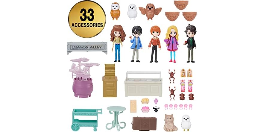 Wizarding World Harry Potter 4PK Playsets