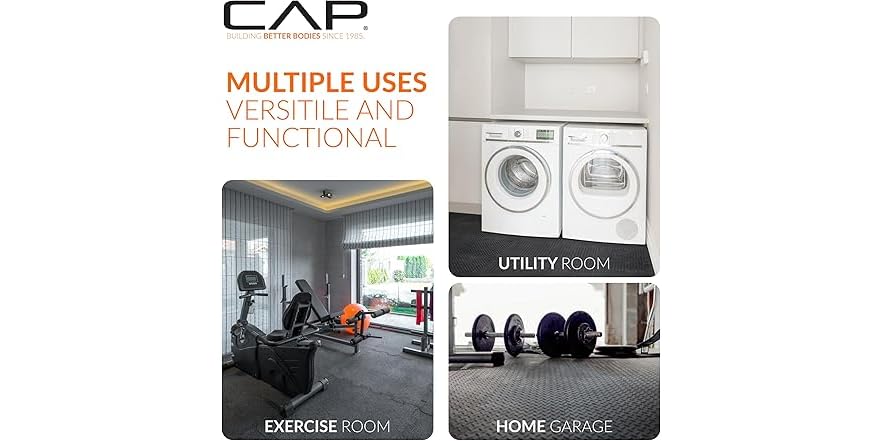 CAP Barbell Exercise Puzzle Mat