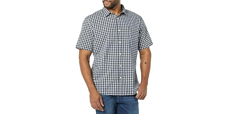 Amazon Essentials Men Short Sleeve Shirt