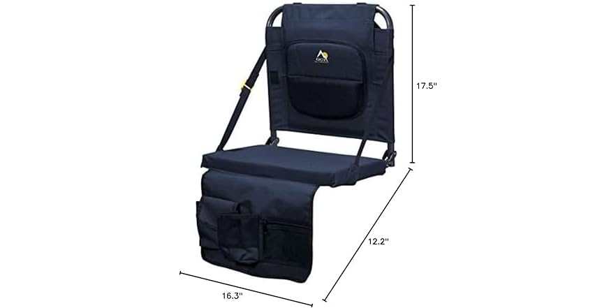 GCI Outdoor BleacherBack Lumbar Stadium Seat