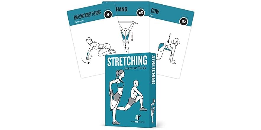 NewMe Fitness Stretching Workout Cards