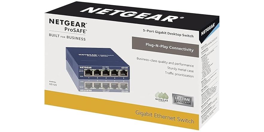 NETGEAR 5-Port Switch
