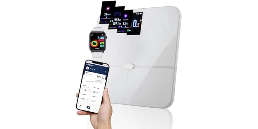 BodyEdge Pro - 4 Electrode Smart Scale for Body Weigh
