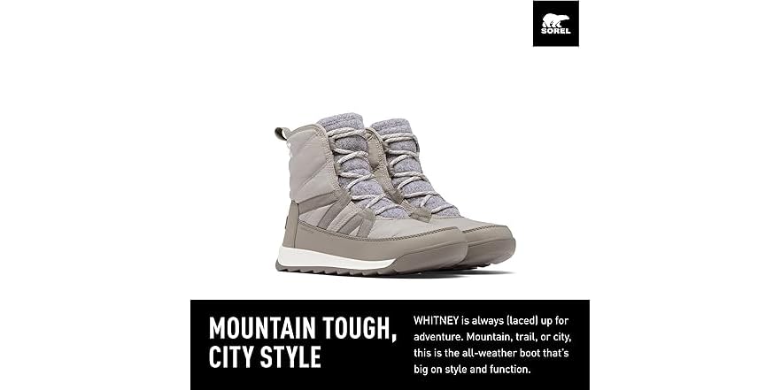 SOREL Women's Whitney Plus Lace Boot (Open Box)