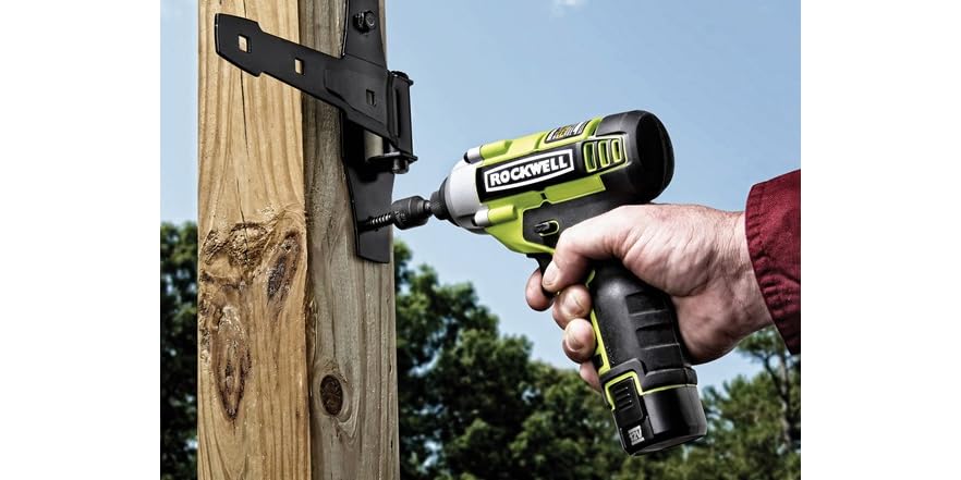 Rockwell 12V Cordless Impact Driver Kit
