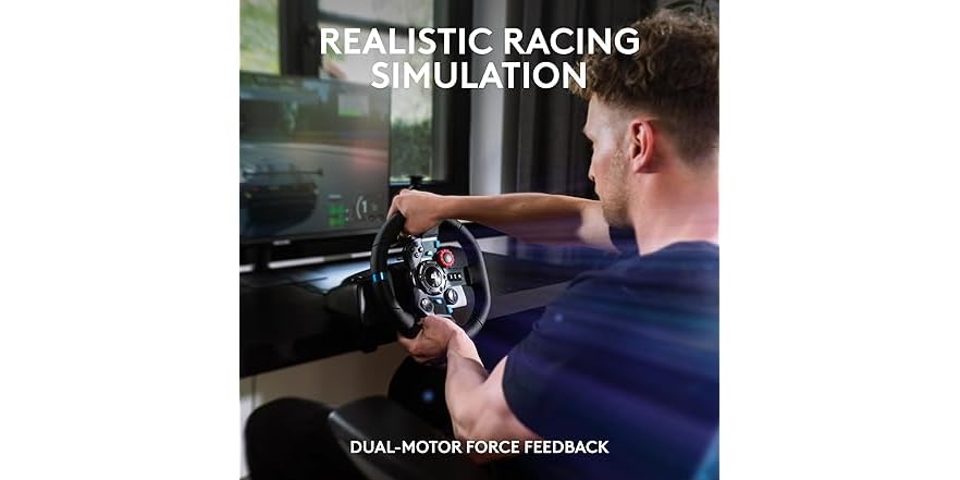Logitech G29 Driving Force Racing Wheel and Pedals