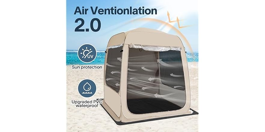 5 Person All Weather Camping Screen SUV Tent