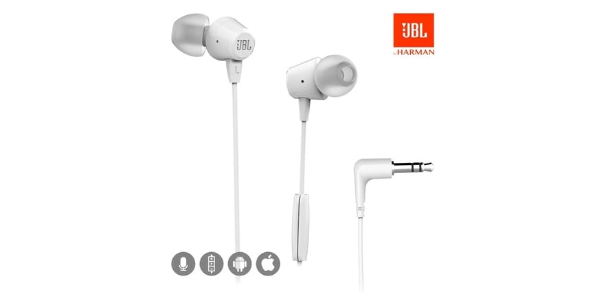 JBL C50HI in-Ear Headphones with Mic