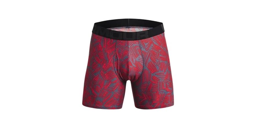 UA Men's Tech 6in Single Seasonal Boxers