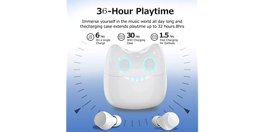 AMAFACE Wireless Earbuds for Kids