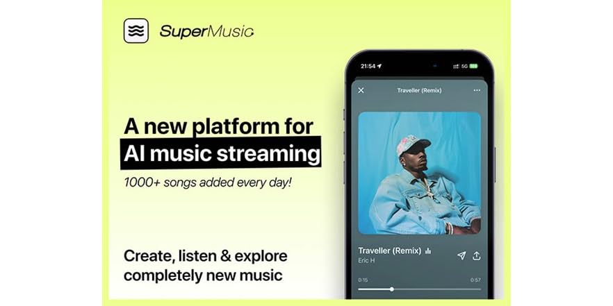 Supermusic AI | Create AI-Assisted Music | App
