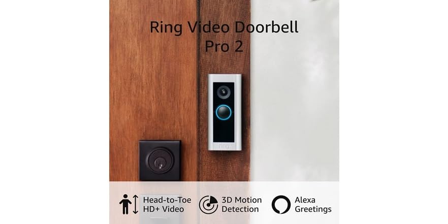 Amazon Devices Ring Video Doorbell Pro 2 (Wired)
