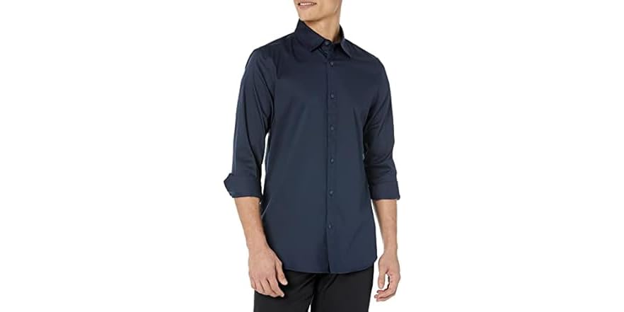 Amazon Essentials Men's Slim Fit Dress Shirt